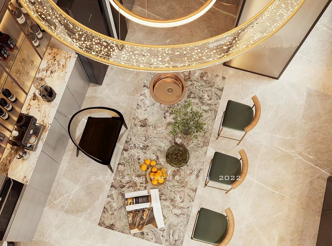 轻奢LOFT效果图_冒蓝火的cpu-站酷ZCOOL