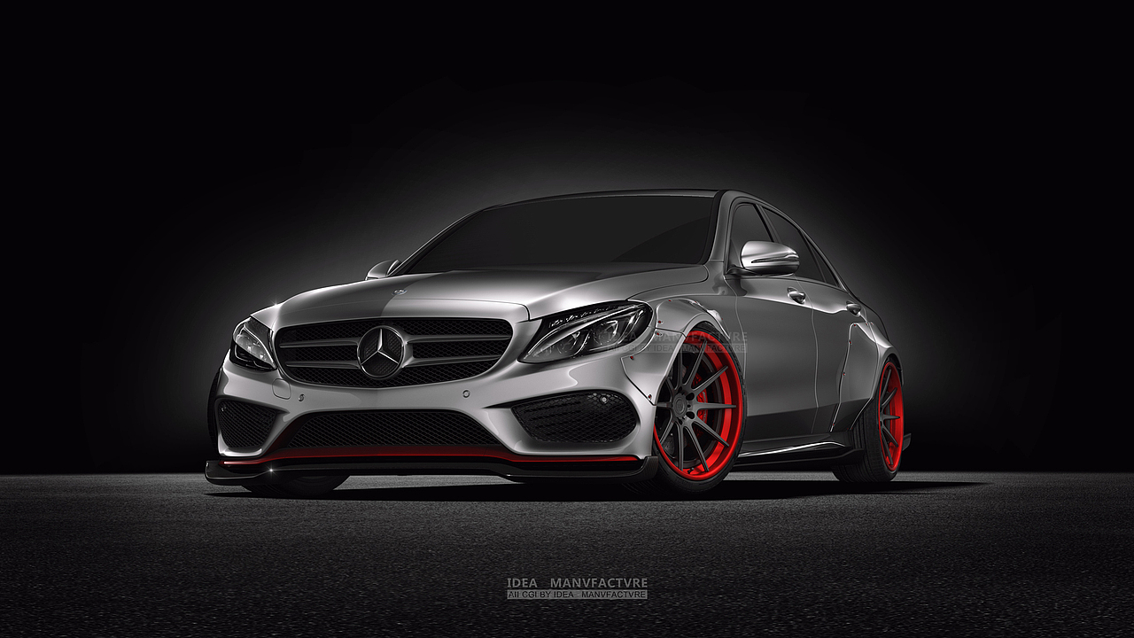 Mercedes Benz C260 改装_想制造影视工作室-站酷ZCOOL