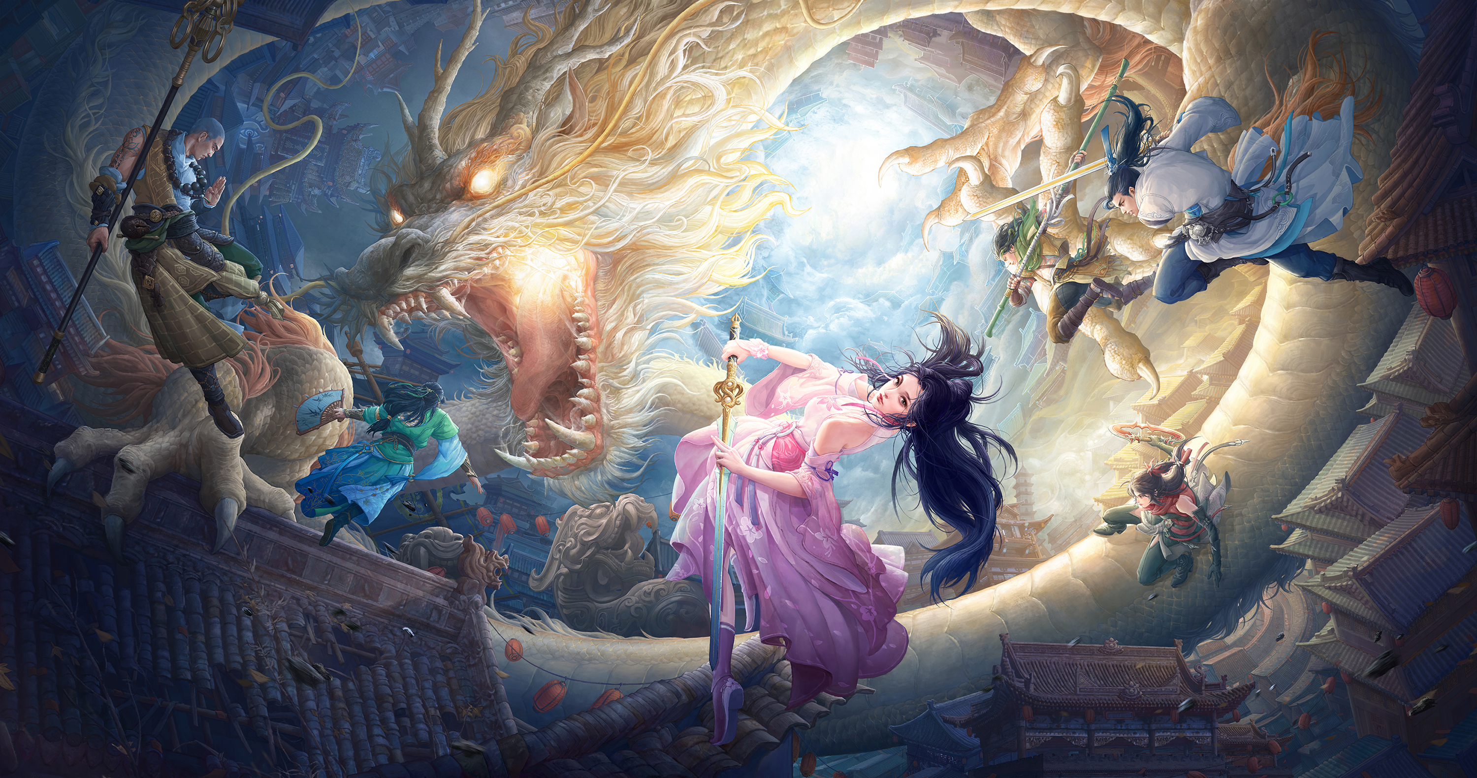 《天龙八部2》kv_徐子晖cicman-站酷ZCOOL