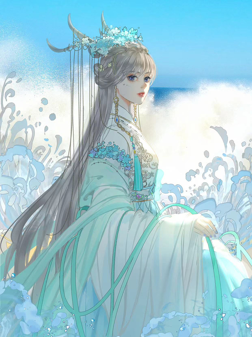 今天的小姐姐_画痨Easy-站酷ZCOOL