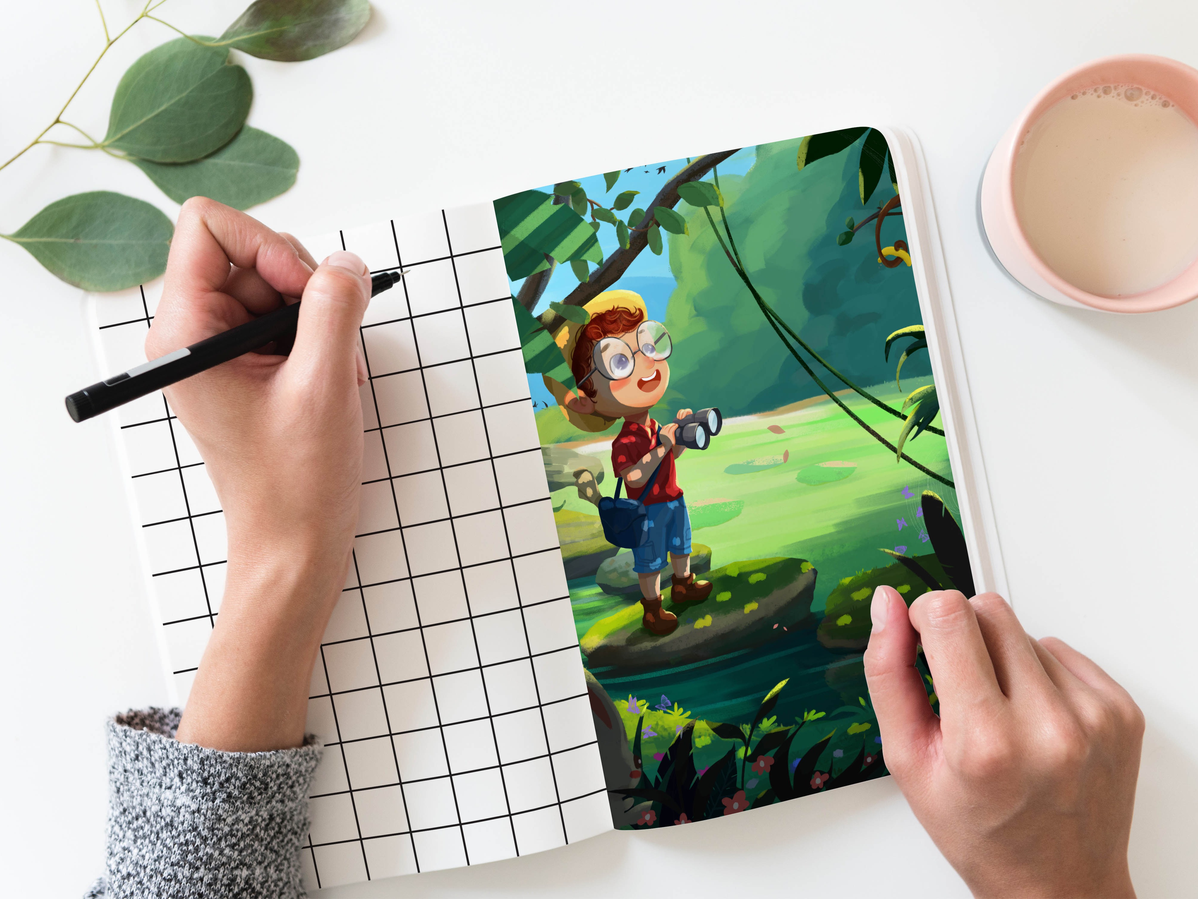 一起去探险_努力肝画de康康-站酷ZCOOL