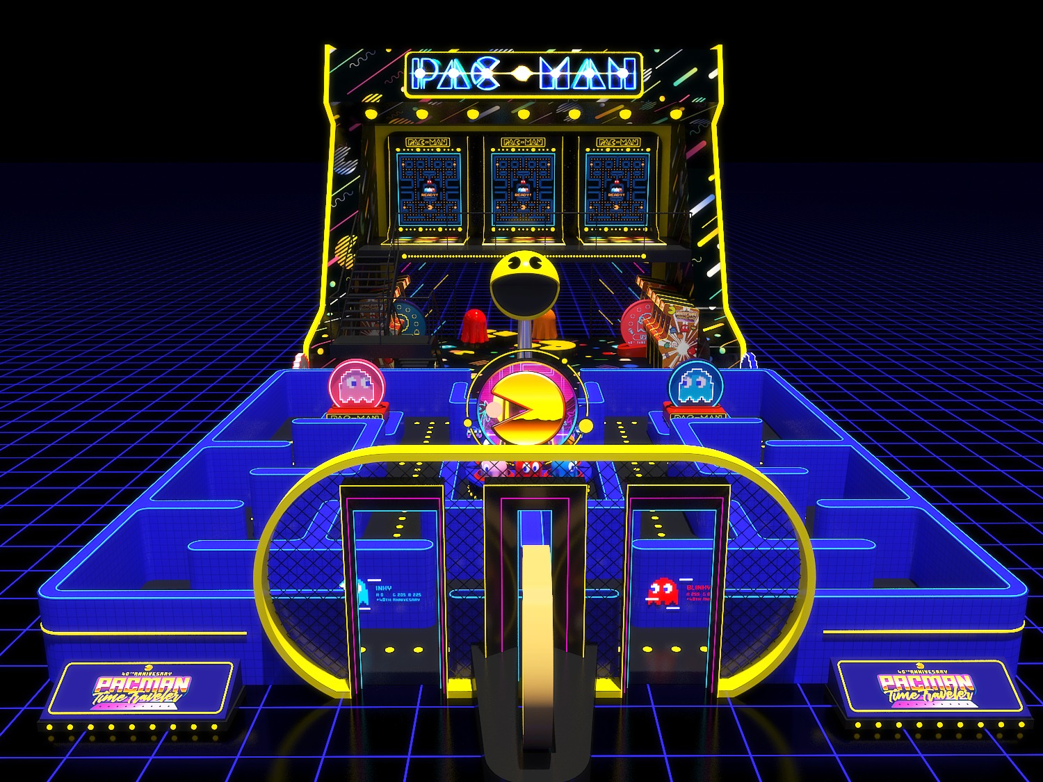 2019年-PAC MAN IP展_唐小也369-站酷ZCOOL