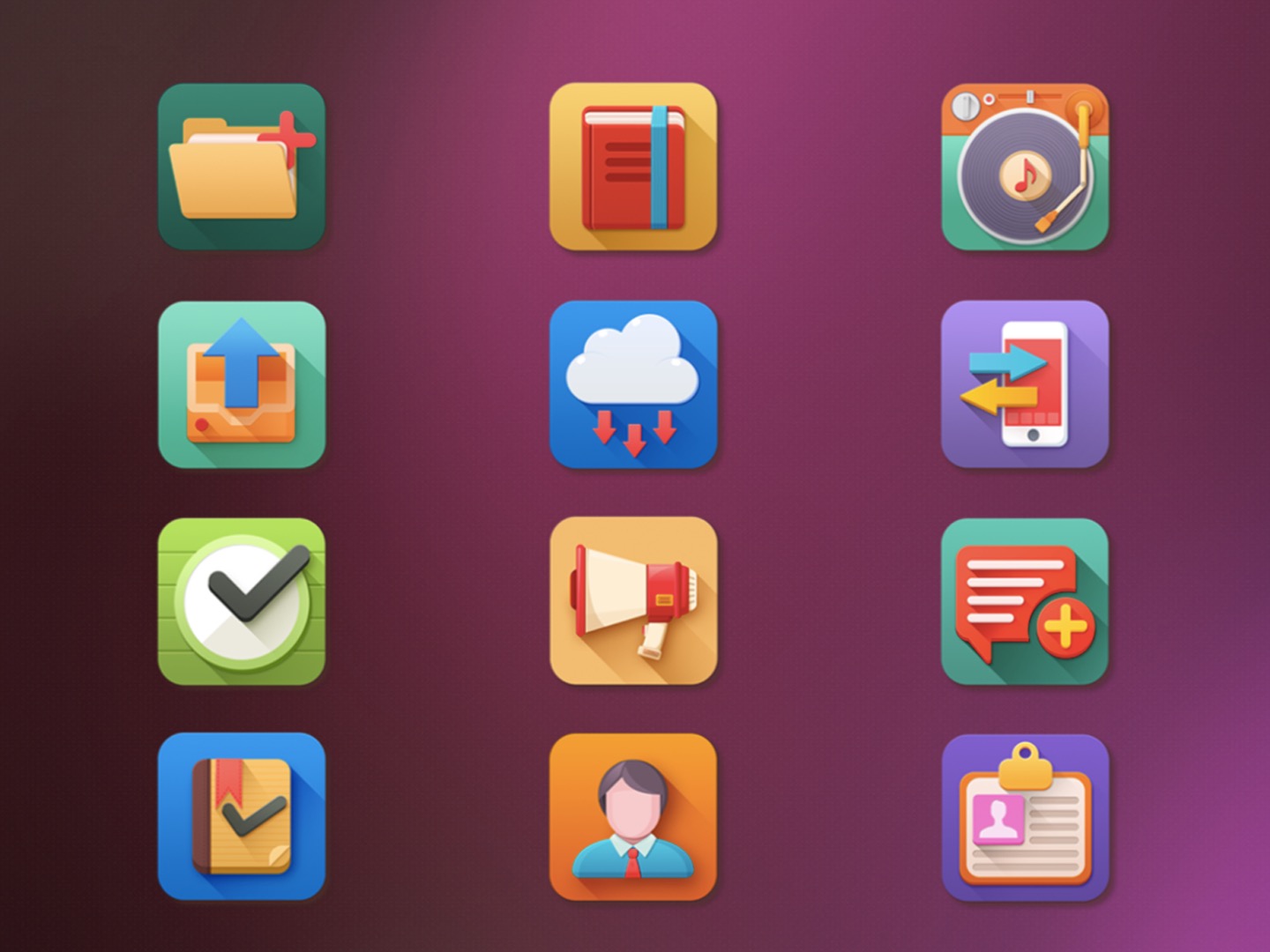 扁平图标_Gena_-站酷ZCOOL