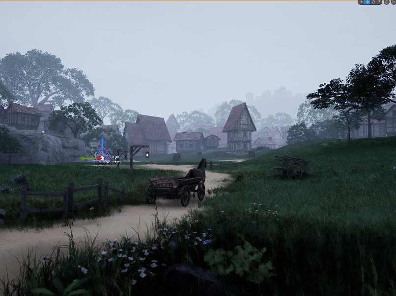 风格化乡村_懒散的bones-站酷ZCOOL