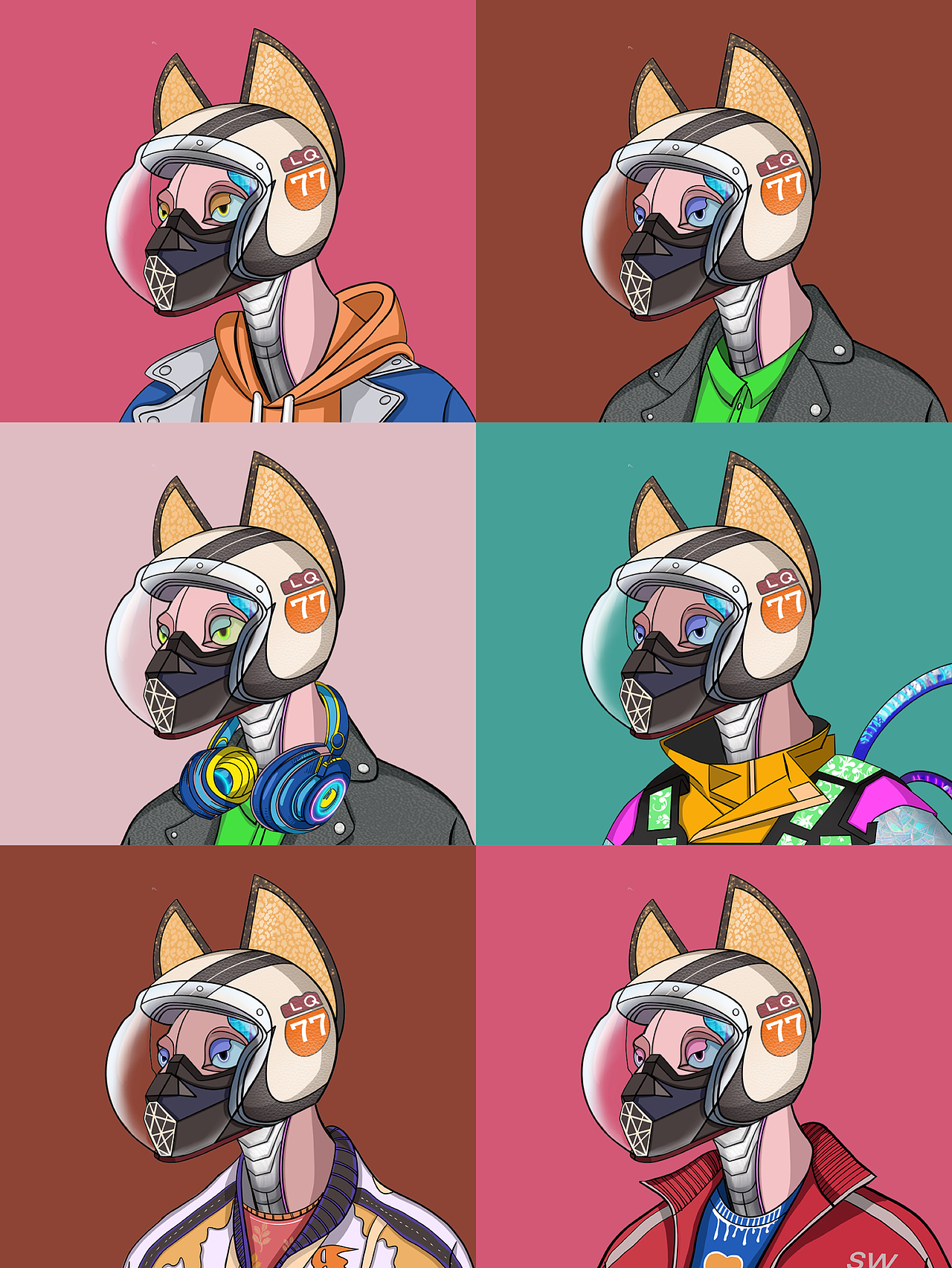 NFT头像-斯芬克斯_Z364669463-站酷ZCOOL