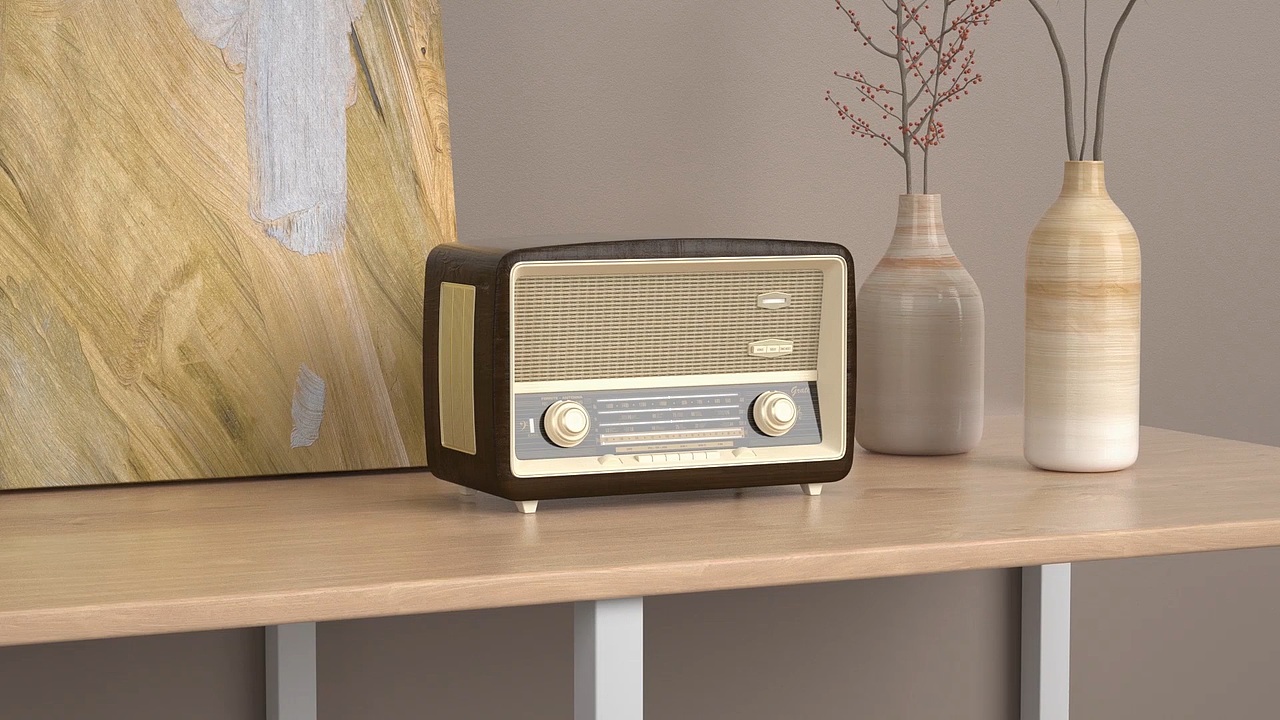 复古音响视频及详情页产品渲染|三维|产品|YohooSu_原创作品-站酷ZCOOL