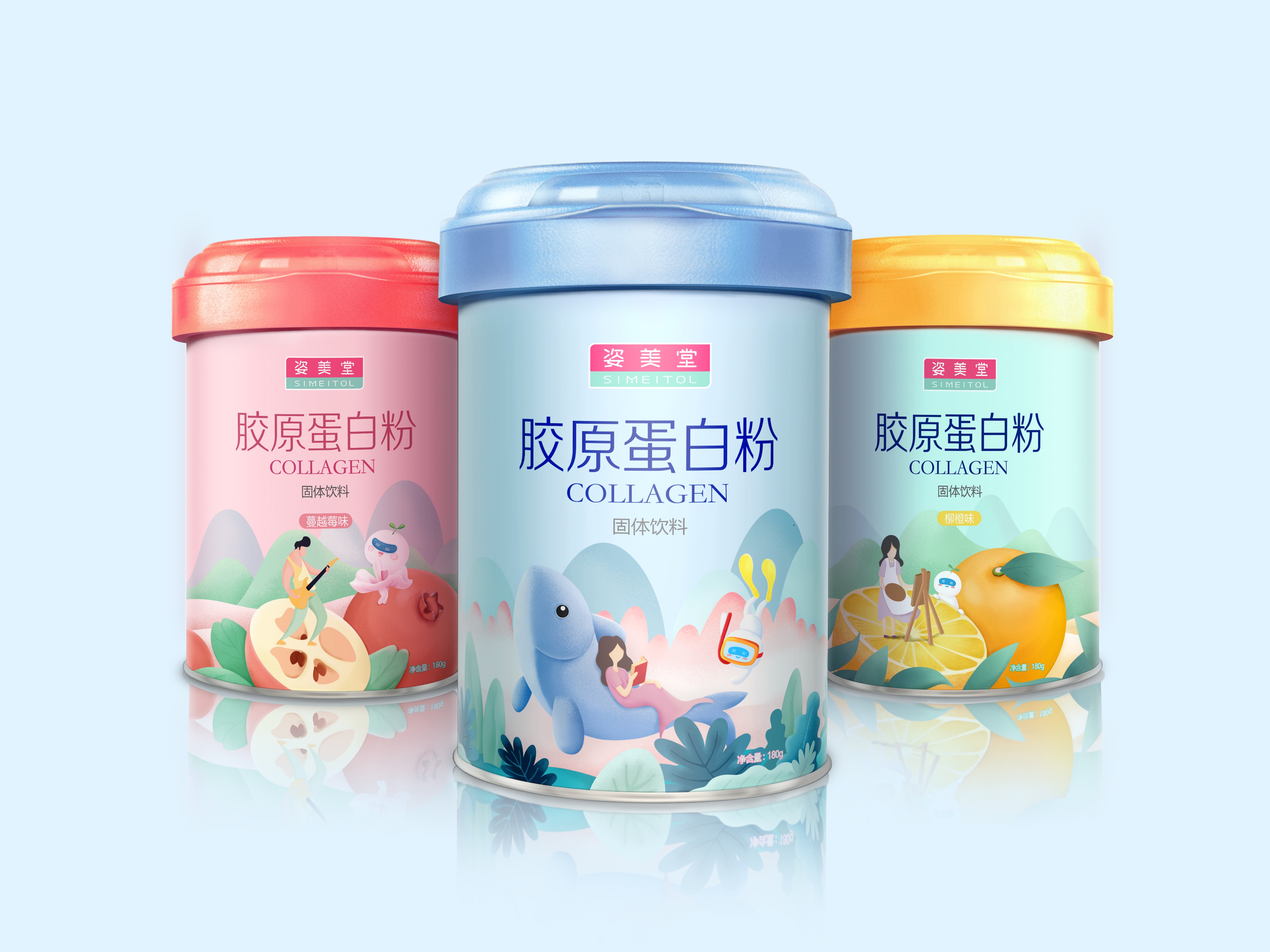 品牌创意 | 插画 | 包装设计_FreyaYiu-站酷ZCOOL