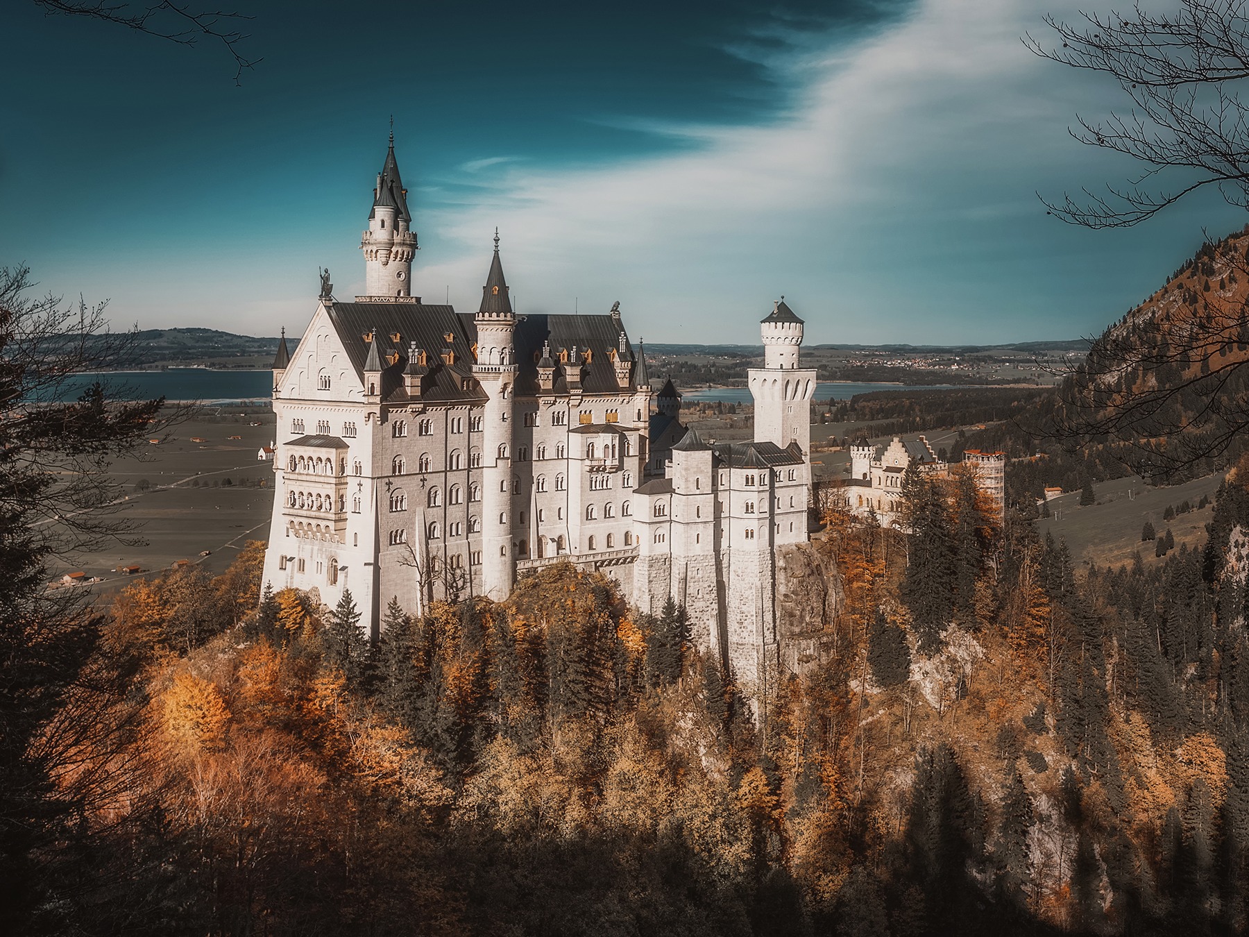 New Swan Stone Castle_沐夜muye-站酷ZCOOL