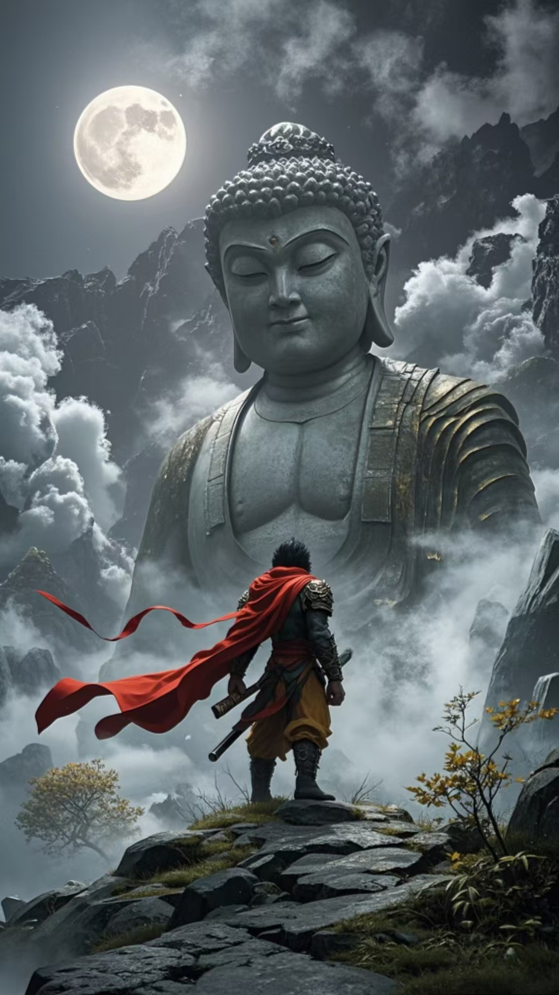 佛祖与悟空_后石屋-站酷ZCOOL