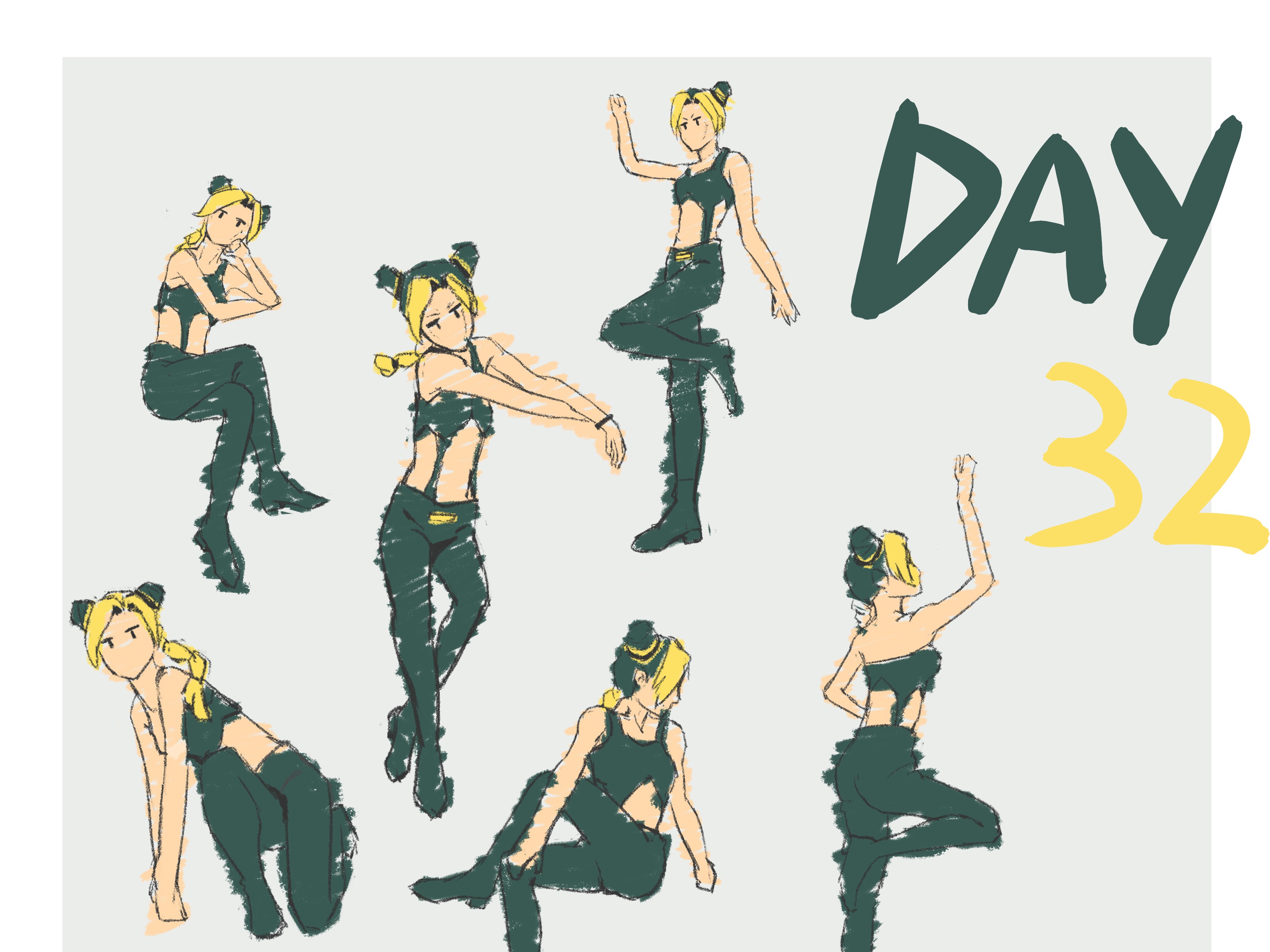 #速写60天挑战赛# day32 @速写班长 _秃秃腾-站酷ZCOOL