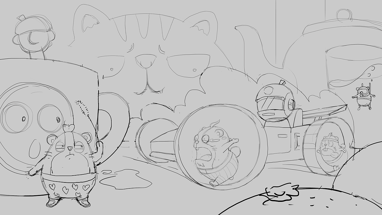 开溜!_H_Monet-站酷ZCOOL