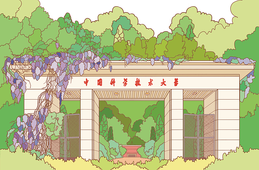 中科大主题明信片设计_木木的mumu-站酷ZCOOL