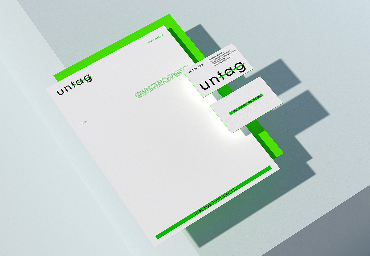 untag | 品牌形象与包装-Brand Identity & Packaging_陳冰-站酷ZCOOL