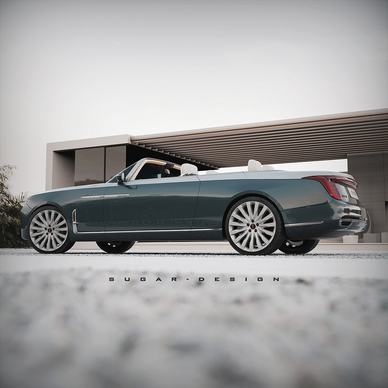 红旗H9 Rostrum 敞篷车新车预览_sugarchow-站酷ZCOOL