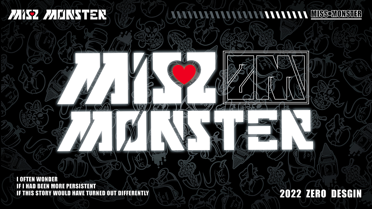 MISS MONSTER 你好，亲爱的怪物小姐|插画|商业插画|贼二弱_原创作品-站酷ZCOOL