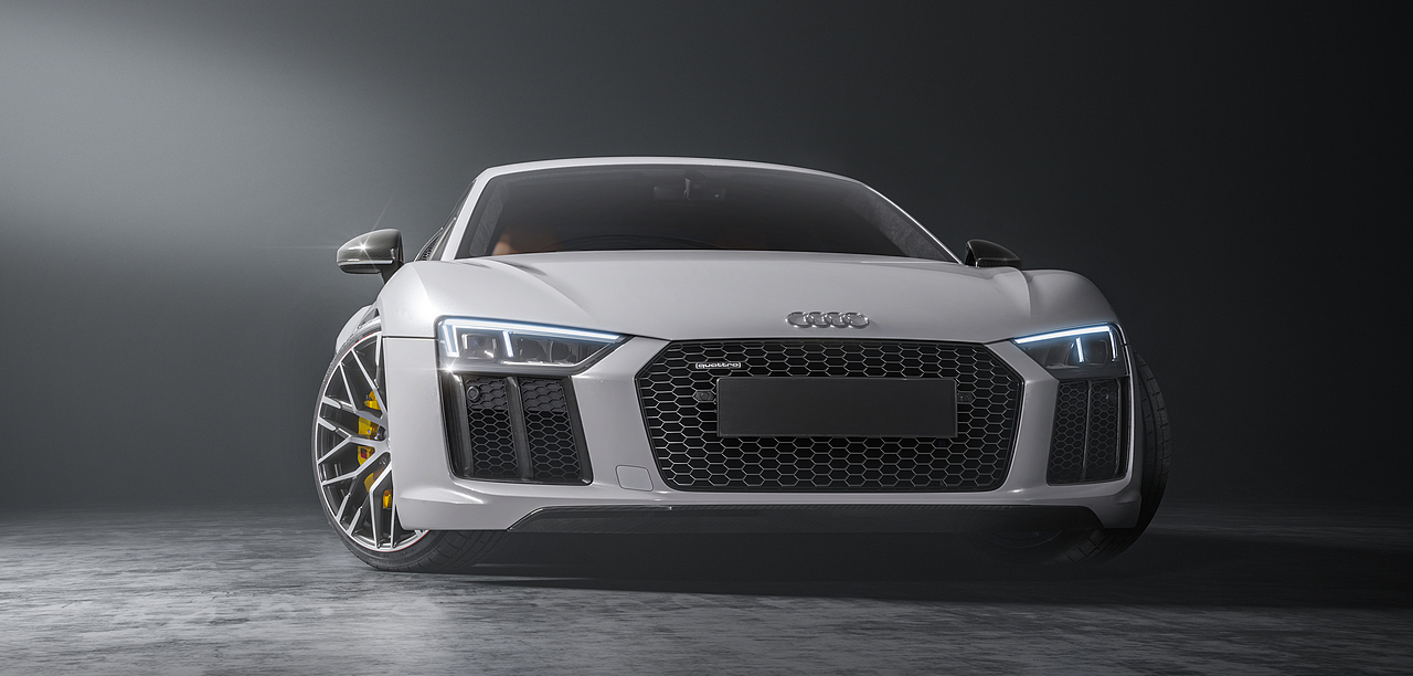 Audi R8-----Corona|三维|机械/交通|鸿宸_原创作品-站酷ZCOOL