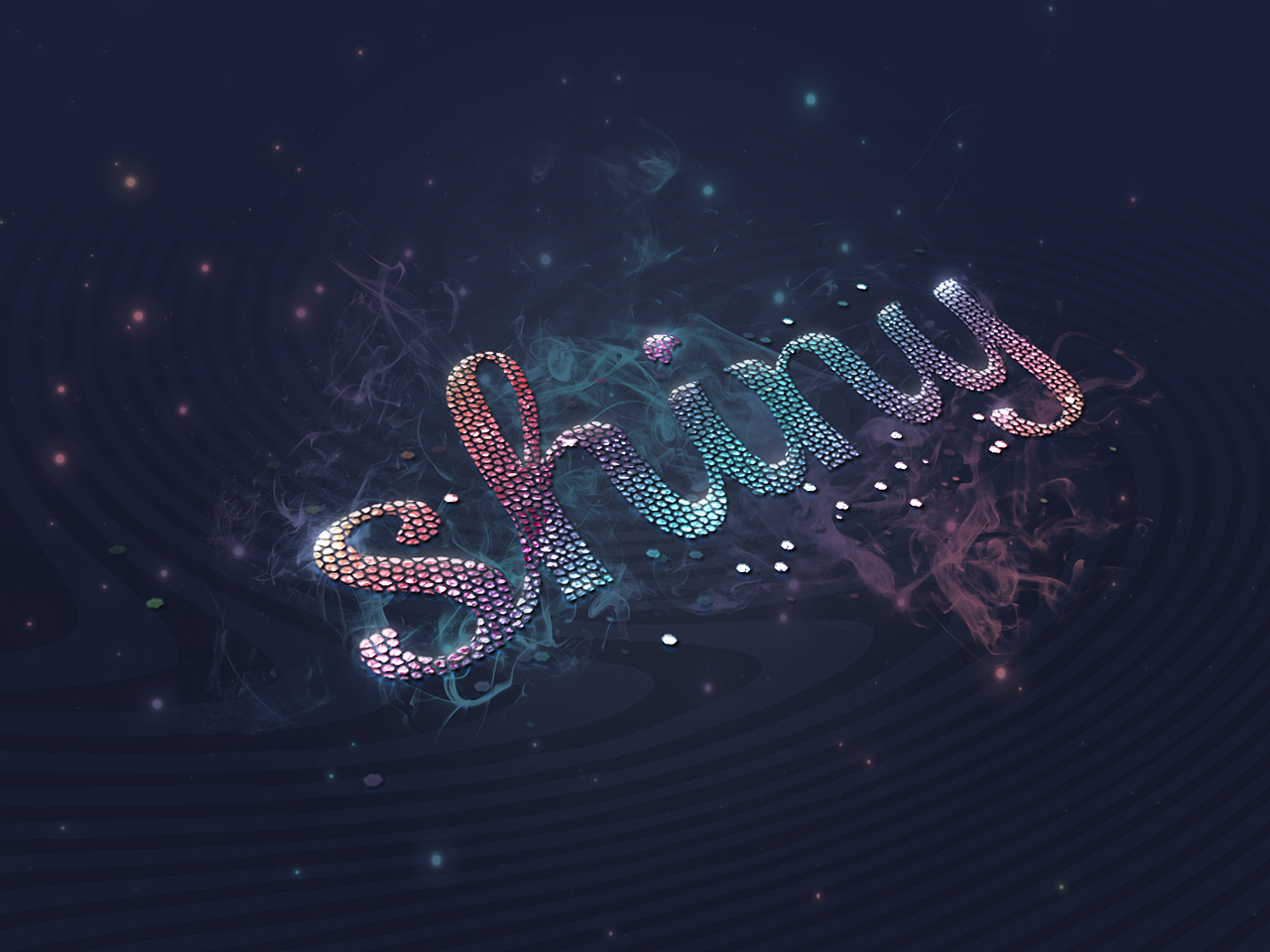 PS制作闪亮的粒子字体特效_磊DaRLinG-站酷ZCOOL