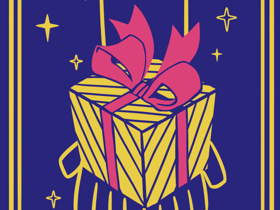 送你一份礼物_Cikii-站酷ZCOOL