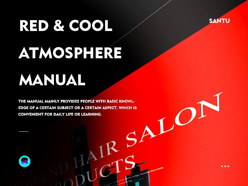 RED & COOL酷红折页_三土santu-站酷ZCOOL