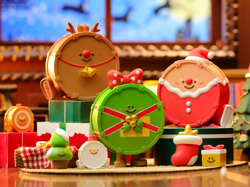 PDRUM屁屁鼓-奇妙圣诞-潮玩_ES女王样-站酷ZCOOL