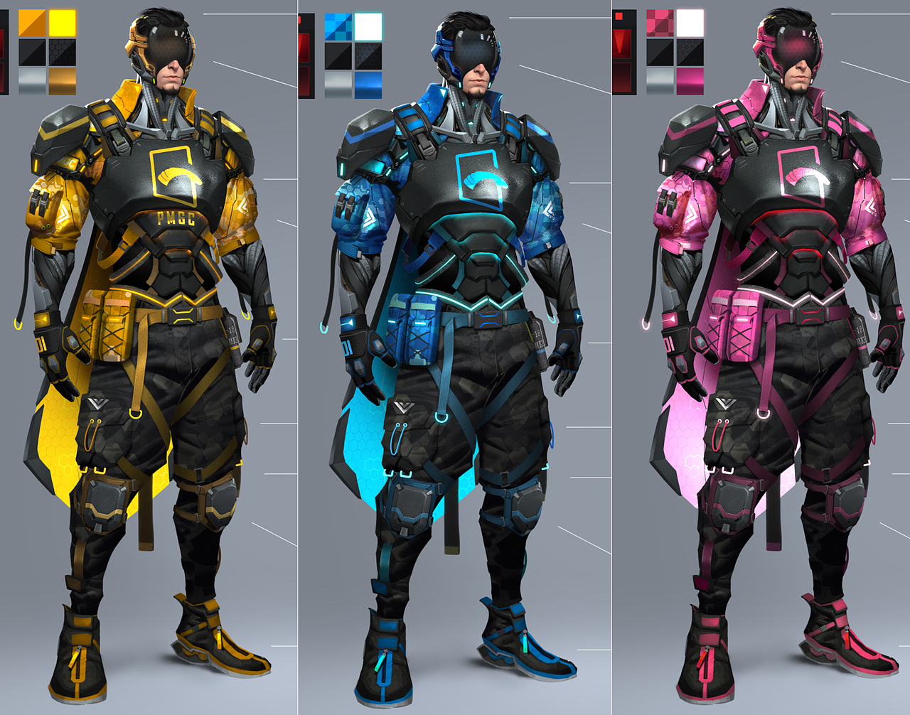 PMGC游戏服装设计_齐天大宋-站酷ZCOOL