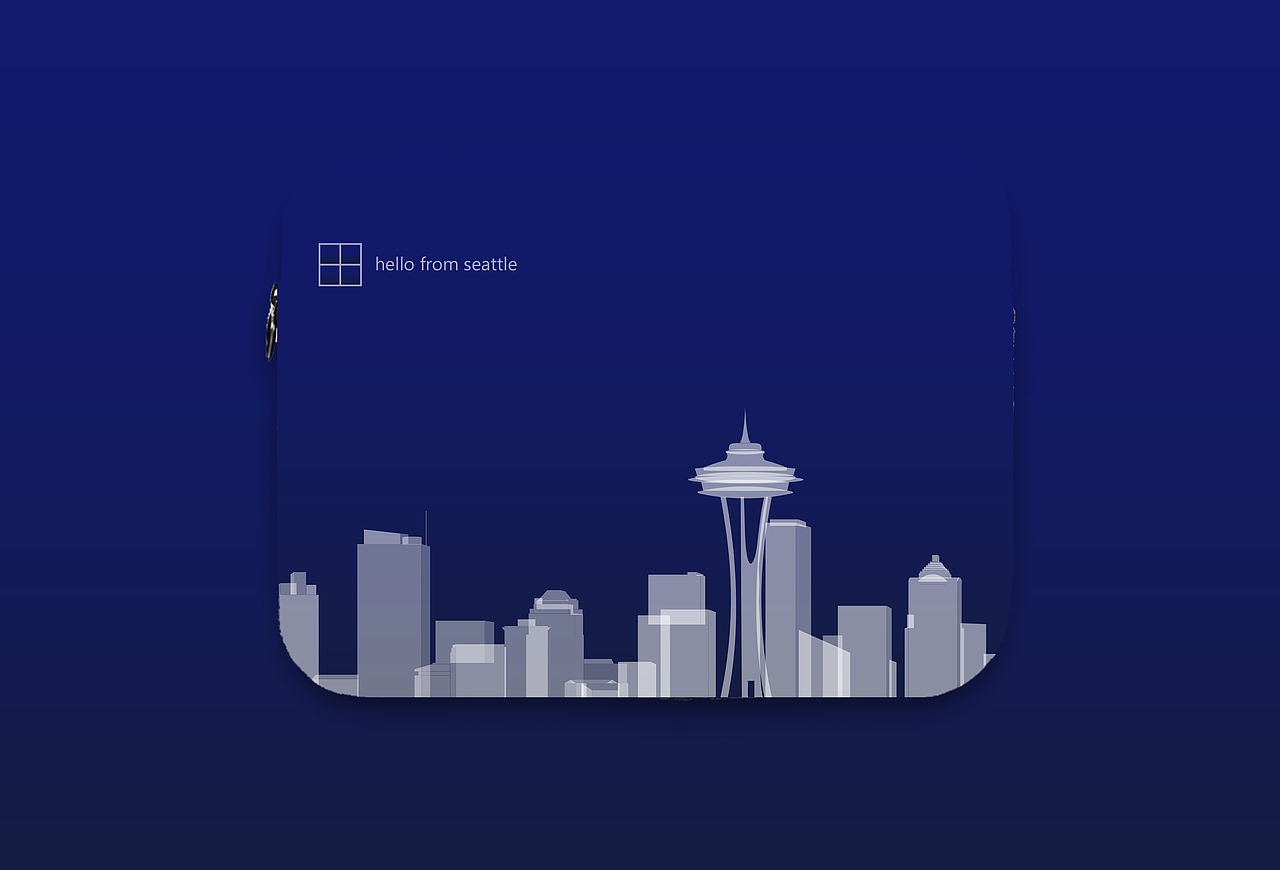 hello from seattle_LCOOOOD-站酷ZCOOL