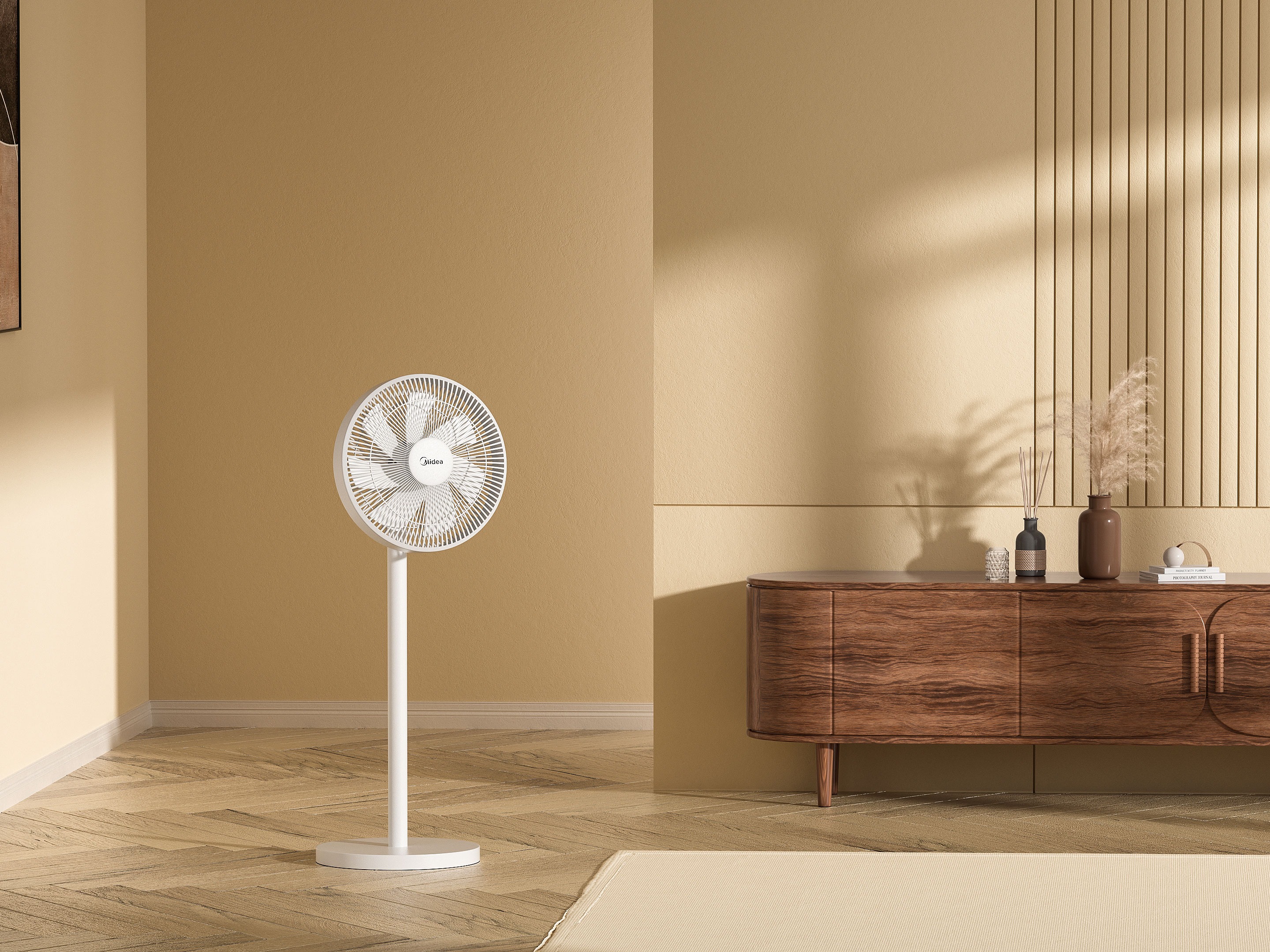 Floor Fan渲染_PJ0320-站酷ZCOOL