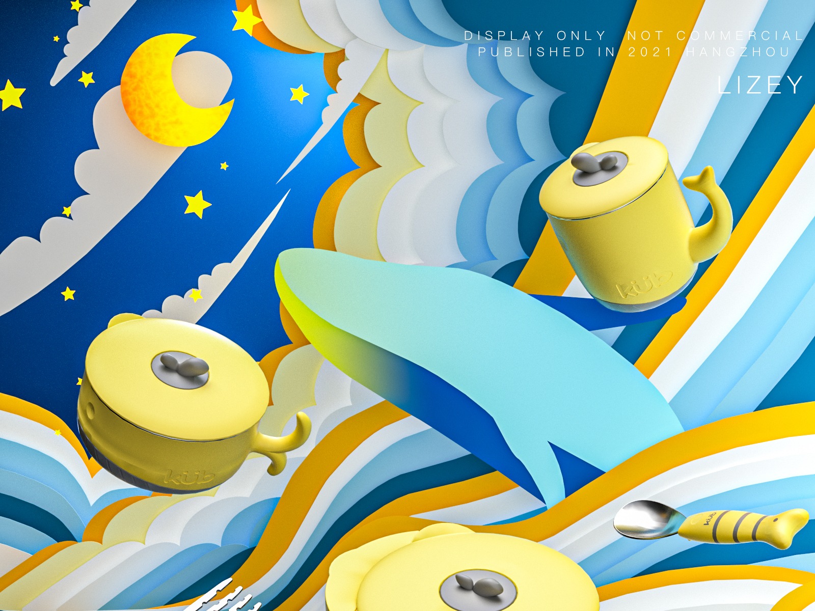 近期C4D项目合集_LiZey-站酷ZCOOL