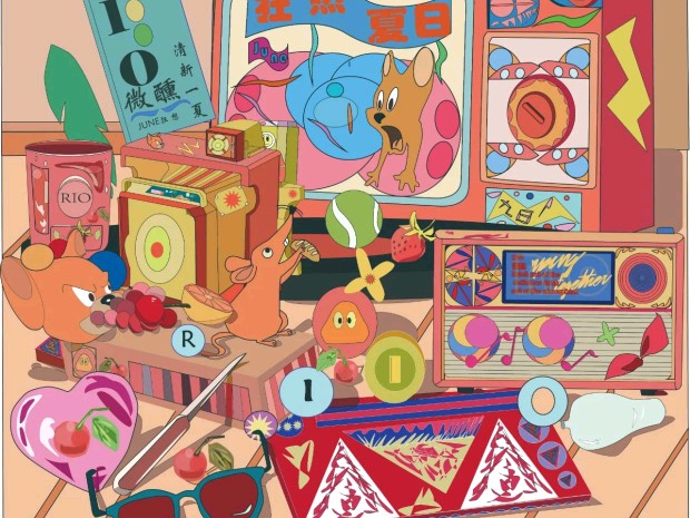 潮流插画设计 CITY POP风格_旭升爱设计-站酷ZCOOL