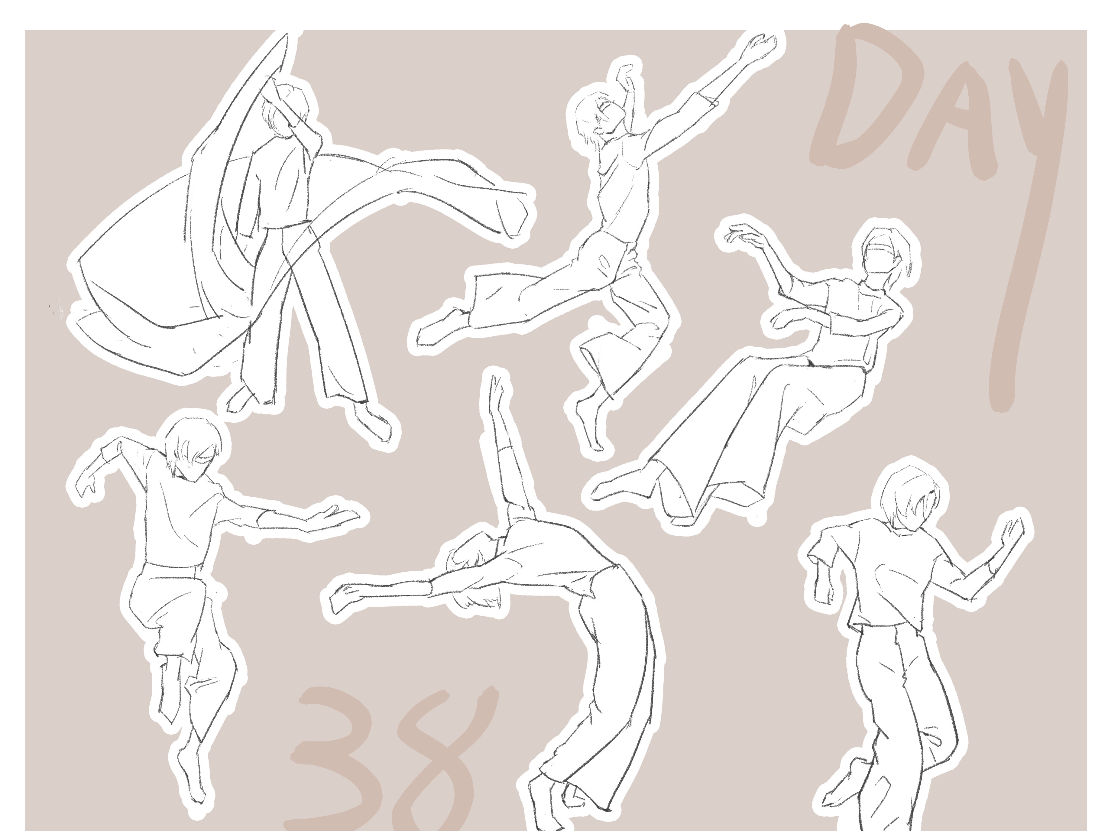 #速写60天挑战赛# day38 @速写班长 _秃秃腾-站酷ZCOOL