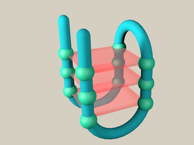 C4D建模-科研绘图-G四连体_Z10897049-站酷ZCOOL