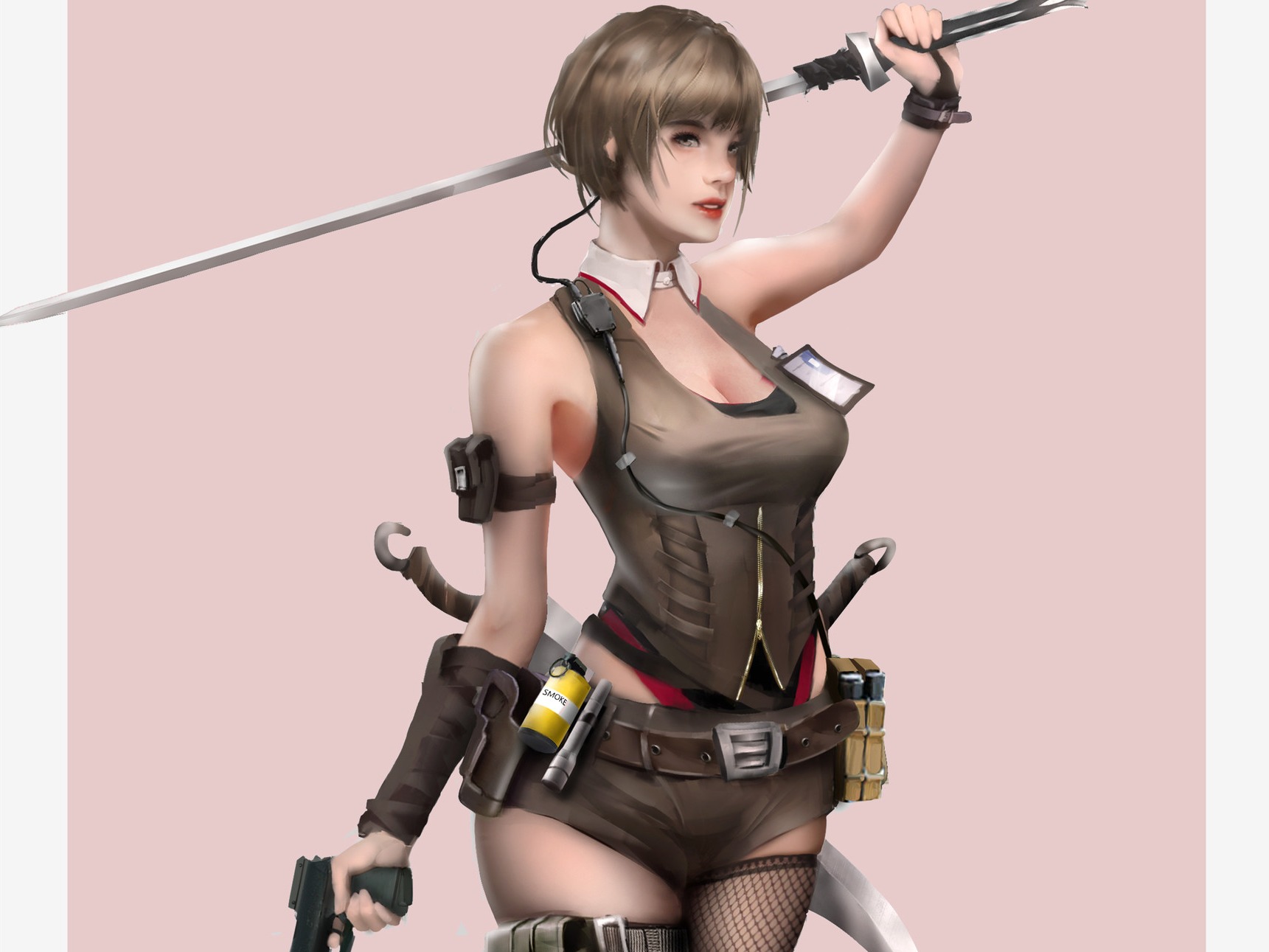 末世女角色_hits-站酷ZCOOL