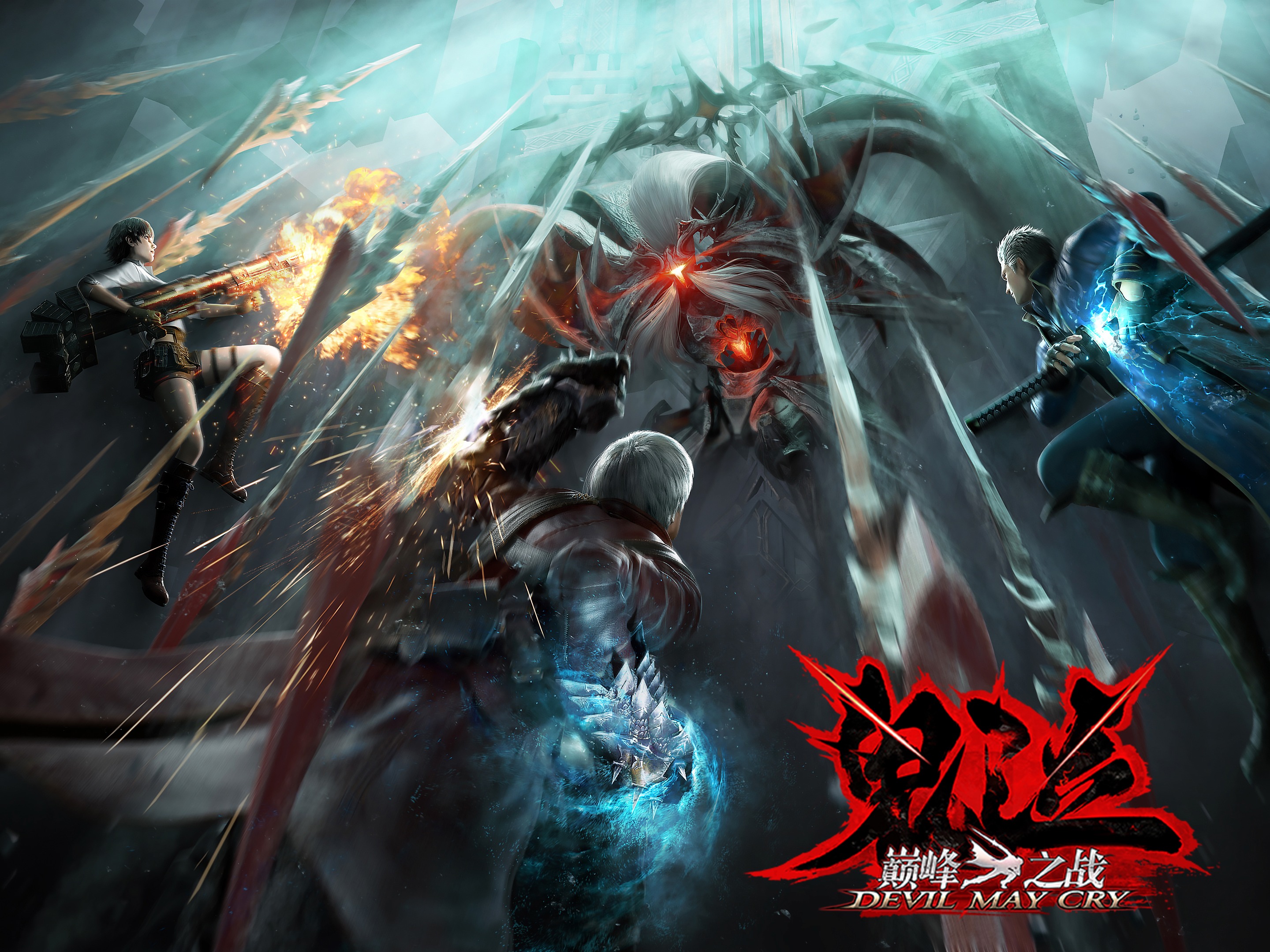 鬼泣·巅峰之战 KV·I_喳画厨-站酷ZCOOL