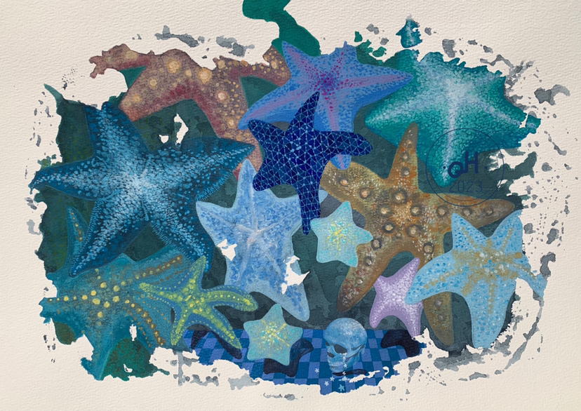 《沉溺》_搪瓷辣椒QJH-站酷ZCOOL