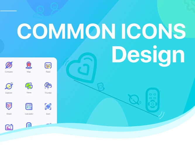 Common Icons Desgin_冯绿绿-站酷ZCOOL