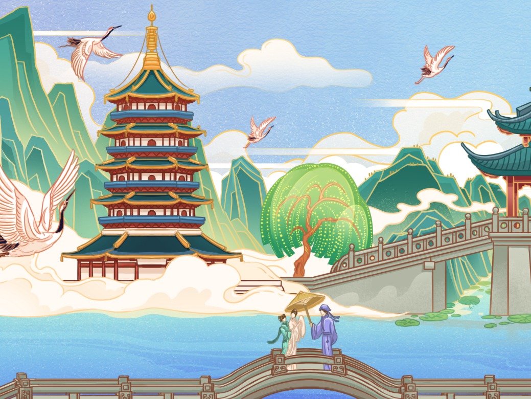 【杭州】插画_Guanao-站酷ZCOOL