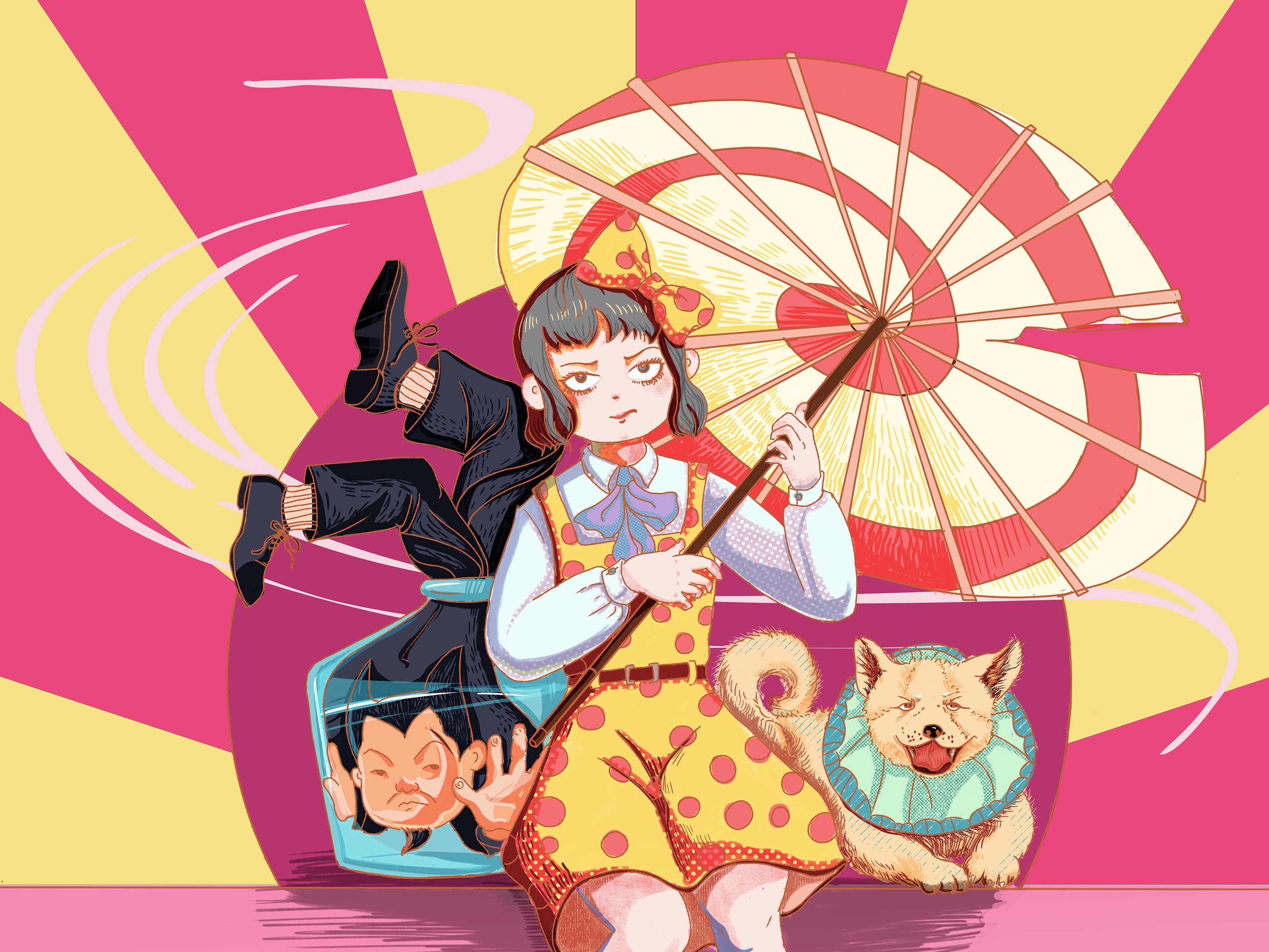 喜欢的电影_插画师yana-站酷ZCOOL