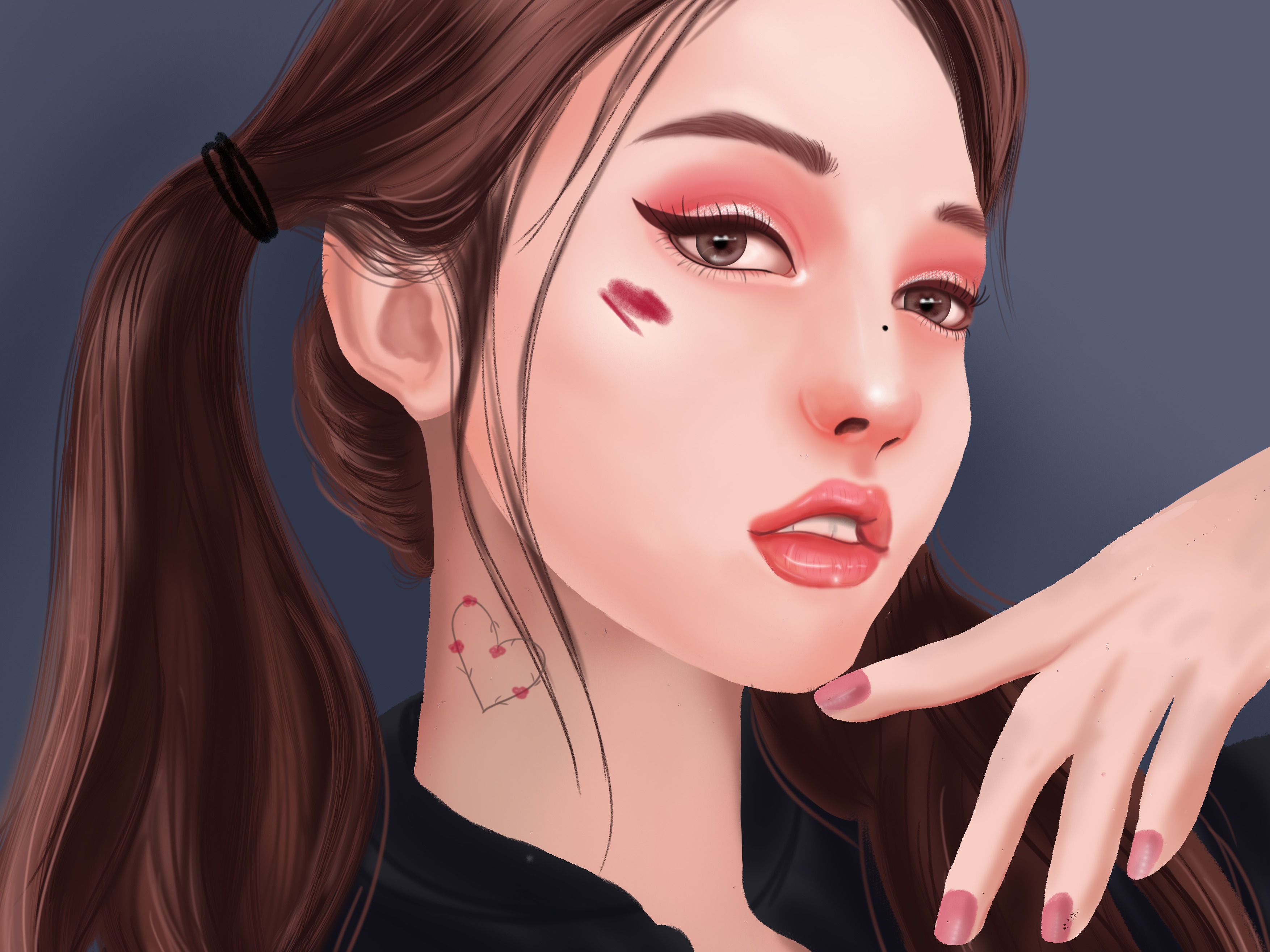 手绘头像_奇诺1989-站酷ZCOOL