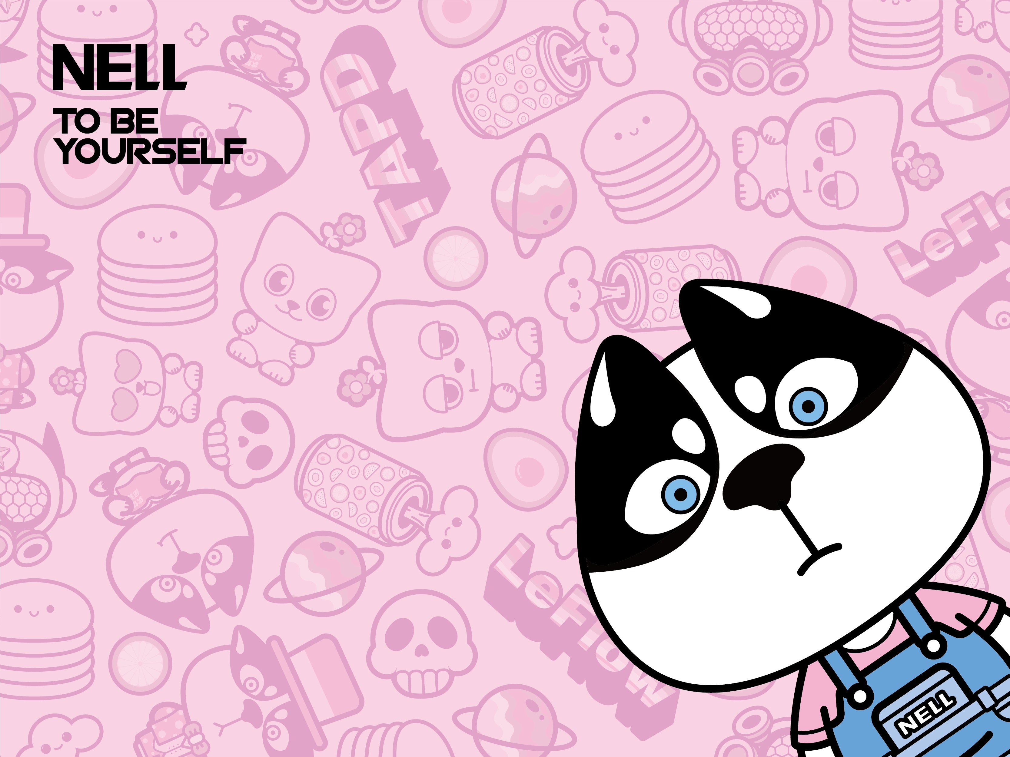 二哈哈哈哈_Nell妞吖-站酷ZCOOL