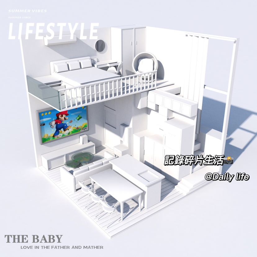 C4D 小房子_Z920222076-站酷ZCOOL