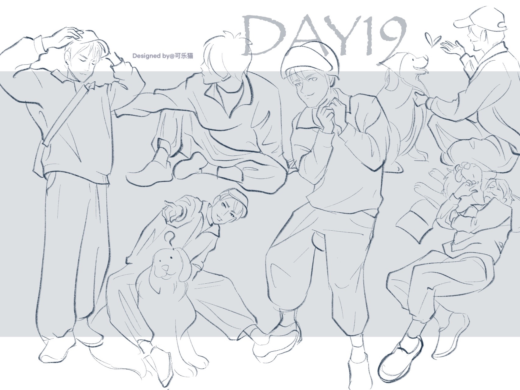 #60天速写挑战#day19 @速写班长_可乐猫1122-站酷ZCOOL