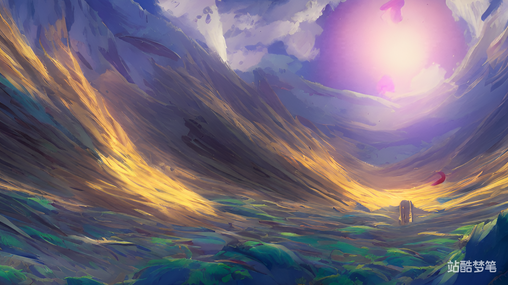 #站酷梦笔#恶魔之眼，动漫风,插画_韩在秀-站酷ZCOOL