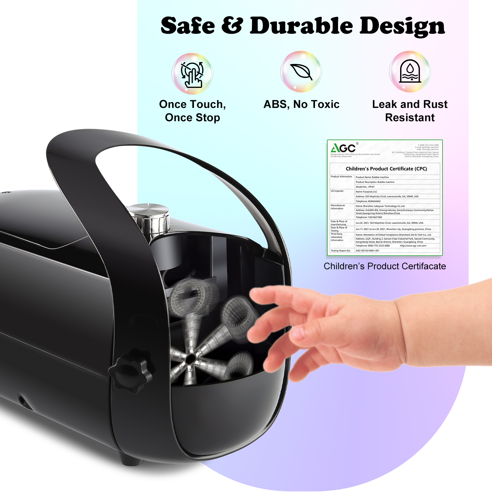 亚马逊产品主图-泡泡机_HJDESIGN-站酷ZCOOL