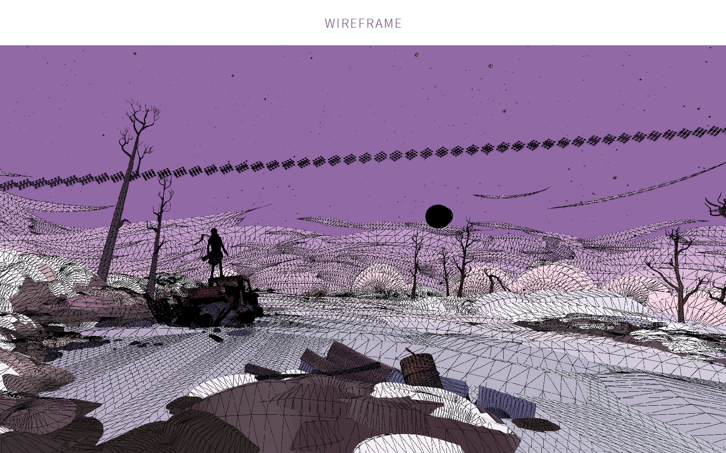 【VR绘画】第三弹·枯海_张雪山ZXS-站酷ZCOOL