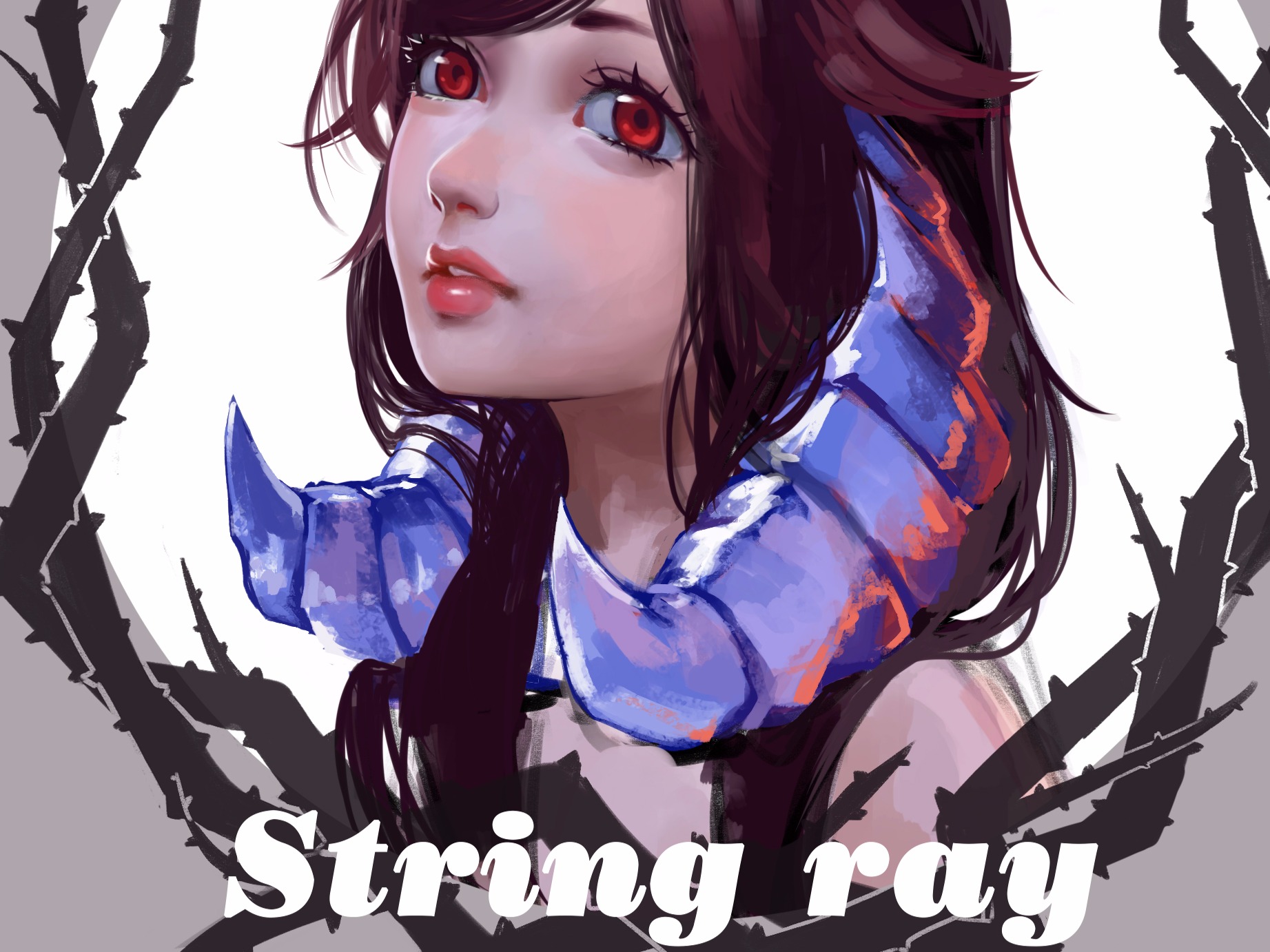 String_ray的自画像_弦光_ECHO-站酷ZCOOL
