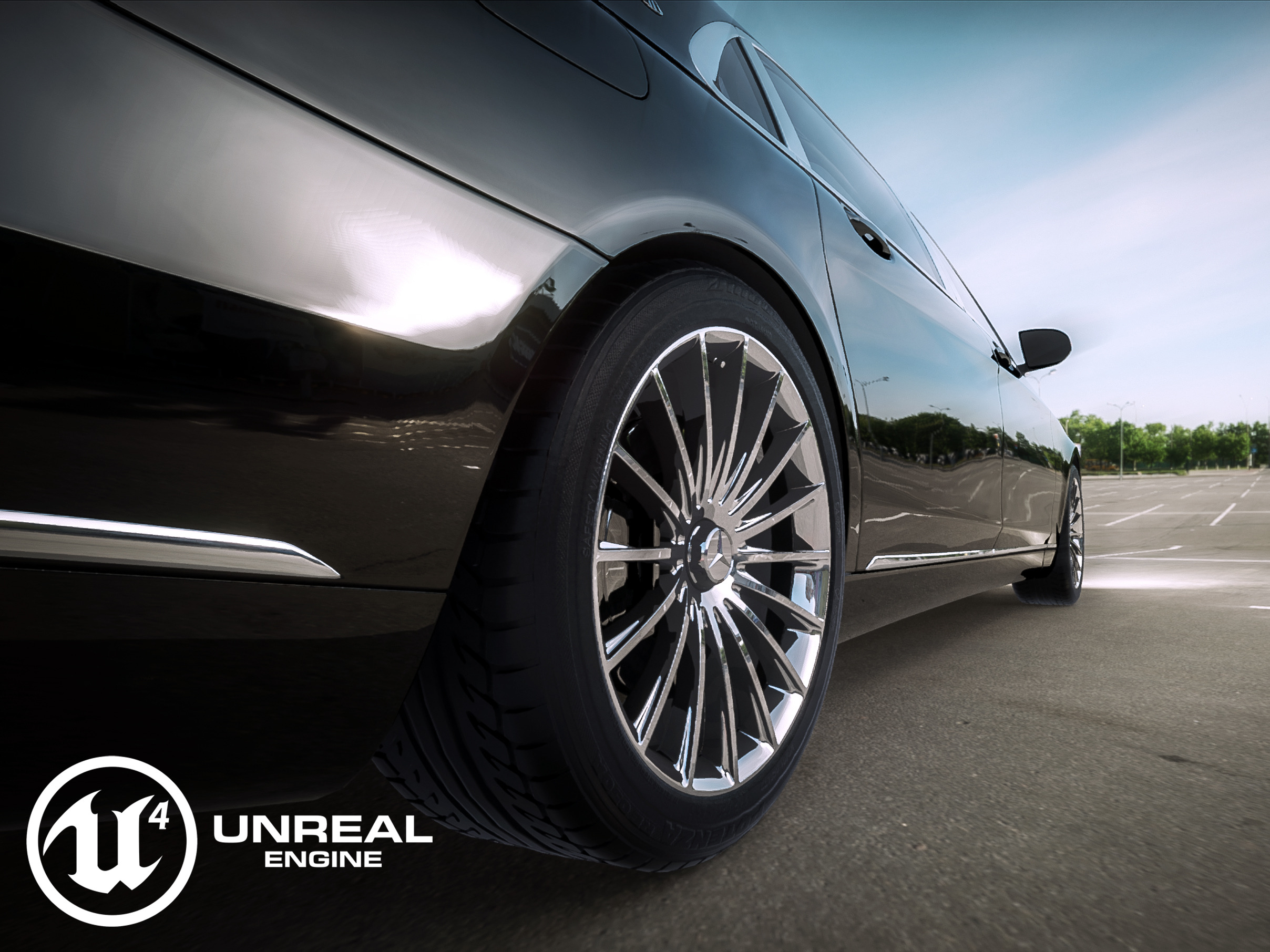 UE4 RTX测试-昂贵的迈巴赫_FF48-站酷ZCOOL