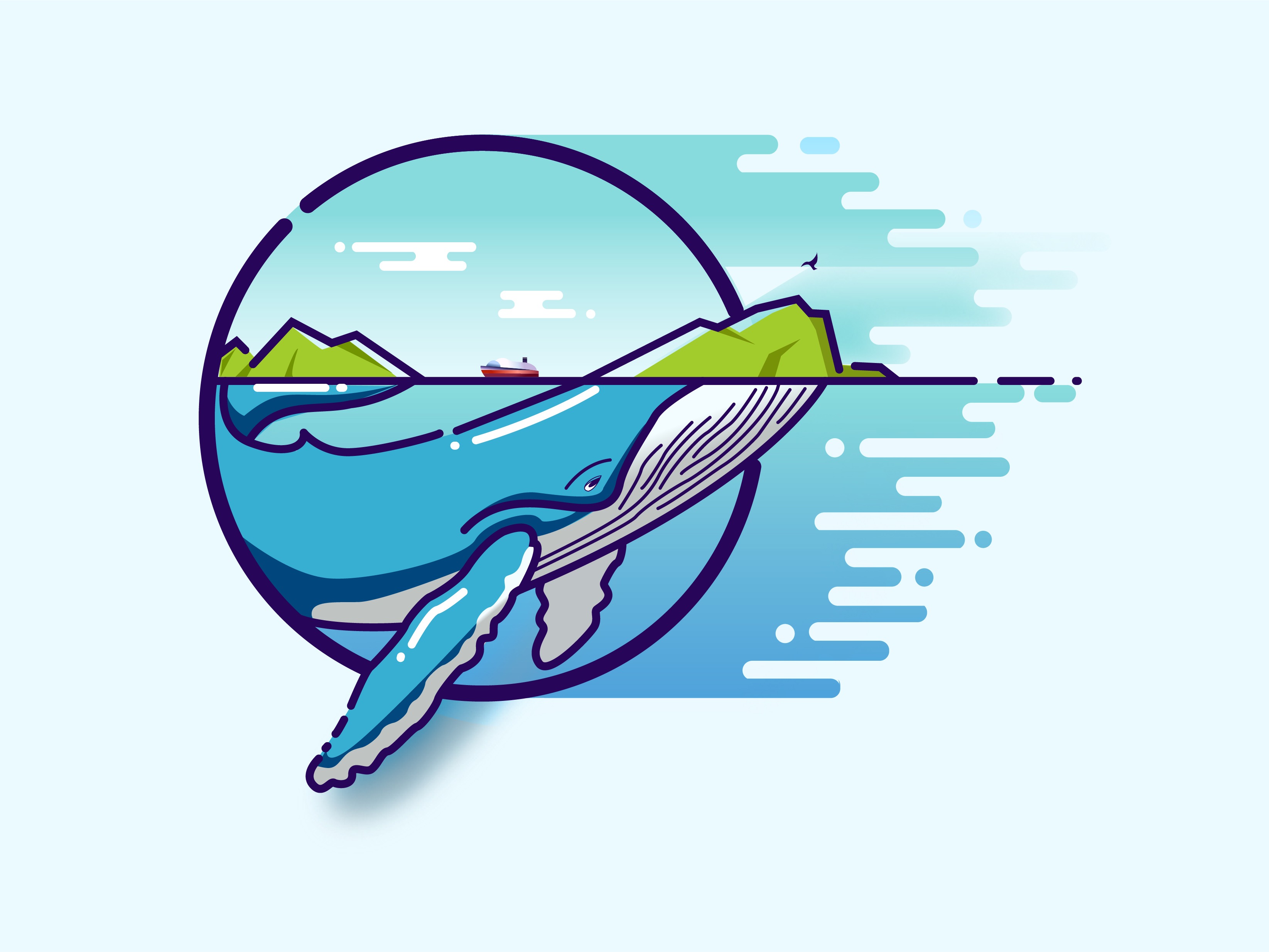 mbe风格插画_大画豪-站酷ZCOOL