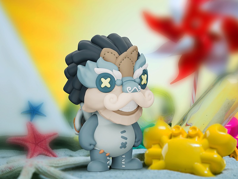 潮玩IP II LEON系列5 II 三维_飞行猪工作室-站酷ZCOOL