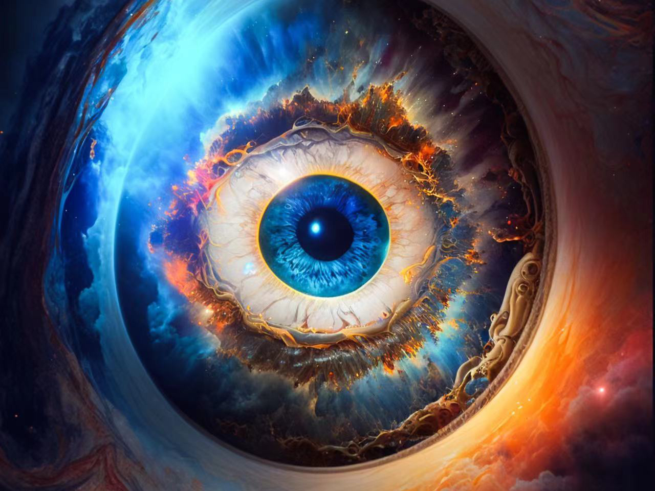 AI- midjourney ️微观瞳孔_AILSET-站酷ZCOOL