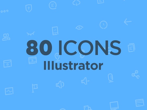 80 icons_HUAZI_-站酷ZCOOL